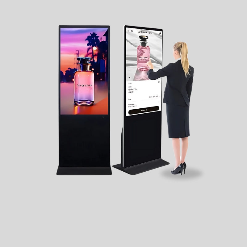 Totem Interativo 43″ – Tela Touchscreen Alta Performance | Aurola