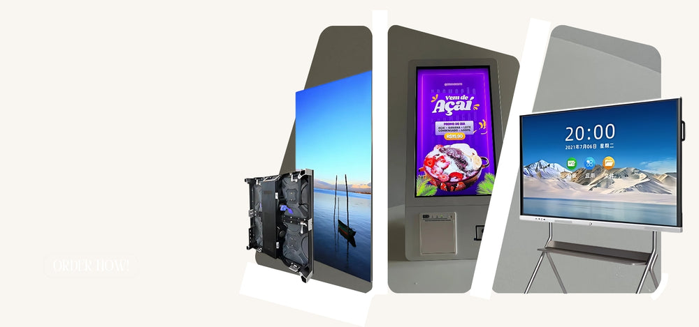 Totem Interativo 43″ – Tela Touchscreen Alta Performance | Aurola